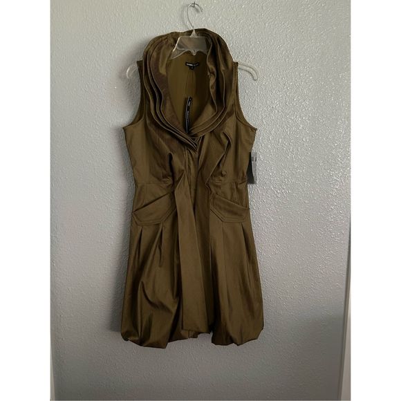 Samuel Dong | Dresses | Samuel Dong Nwt Dresscoat Iridescent Copper ...
